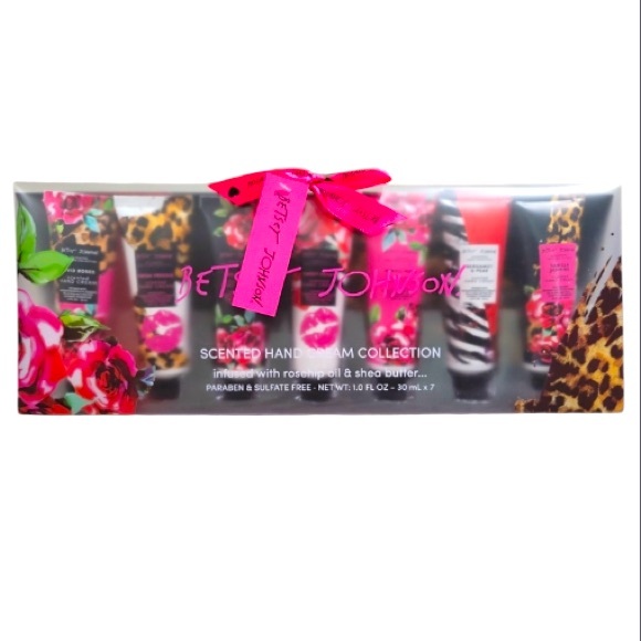 Betsey Johnson | Bath & Body | Betsey Johnson Hand Cream Set Of 7 ...